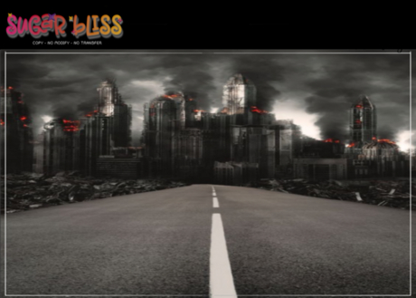 Second Life Marketplace - SugarBliss - City Streets Backdrop - {Add to ...