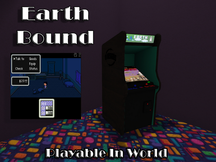 Second Life Marketplace - -ID- Arcade EarthBound *Updated 2024*