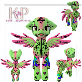 Second Life Marketplace - KKOP - Alien Pony Skin - Kelupintas