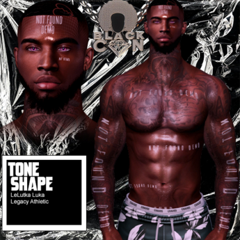 Second Life Marketplace - Tone Shape - Legacy Athletic/Lelutka Luka