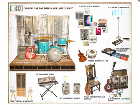 Second Life Marketplace - HIDEKI -STAGE - RARE