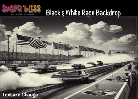 Second Life Marketplace - SugarBliss - Drag Strip Backdrop - {Add to ...
