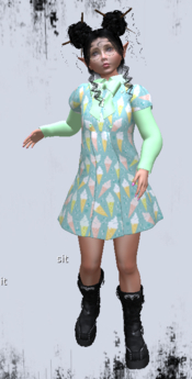 Second Life Marketplace - M3GAN Doll-Rebirth-Flat tippy cone