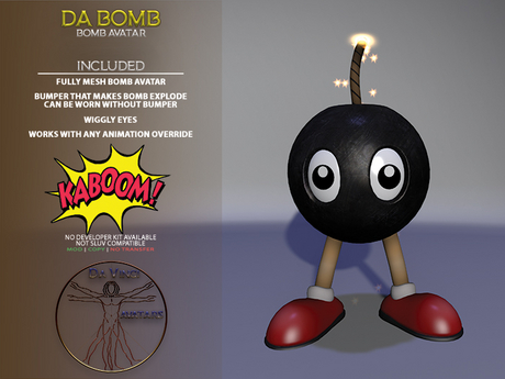 Second Life Marketplace - Da Vinci - Da Bomb Avatar
