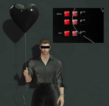 Second Life Marketplace - DG - Valentine's Heart Balloon