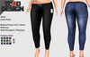 Second Life Marketplace - Jeans Pants ~ Jenny [Textures Hud]. DEMO