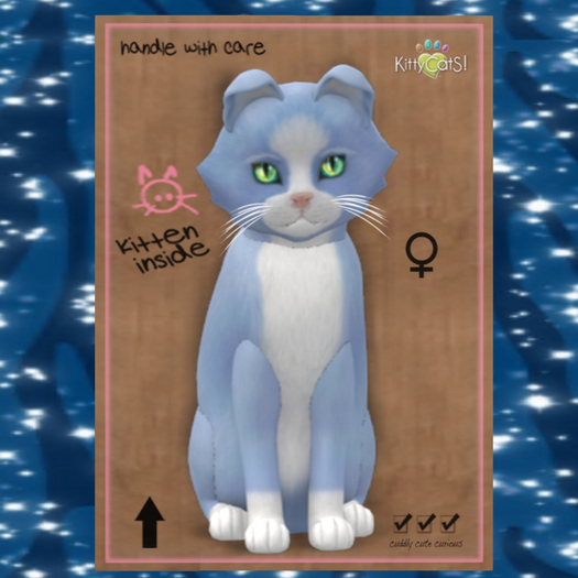 Second Life Marketplace - KittyCatS Box - F Chateau Cat Powder Puff No ...