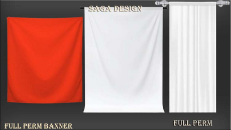 Second Life Marketplace - SAGA DESIGN Full Perm Banner 0031