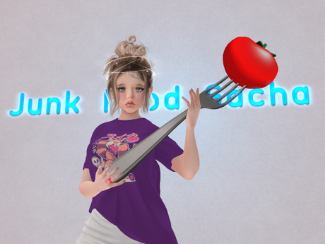 Second Life Marketplace - Junk Food - Tomato Fork