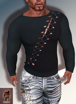 Second Life Marketplace - Brutal Wounded World Black - Legacy Male