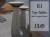 Second Life Marketplace - N.U.E. Tiny Tables
