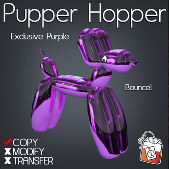 Second Life Marketplace - ~TL~ Pupper Hopper Exclusive Purple