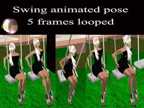Second Life Marketplace - Swing sit animated pose FL