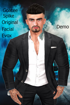 Second Life Marketplace - Demo Goatee Original Spike Evox