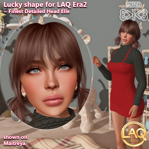 Second Life Marketplace - MUZA Lucky Shape for LAQ Era2 ~ Finest ...