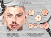 Second Life Marketplace - - Ophilus - Unholy Face Cuts (EvoX - Bom)