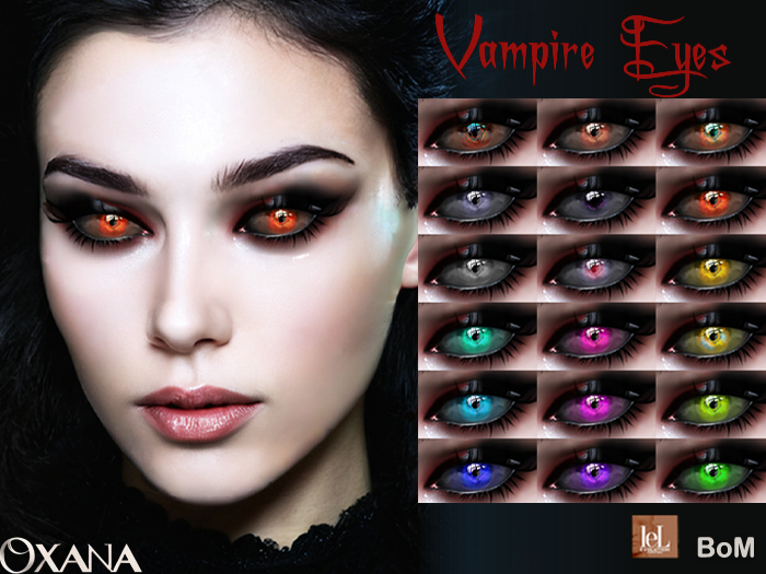 Second Life Marketplace - Oxana - Vampire Eyes - EvoX