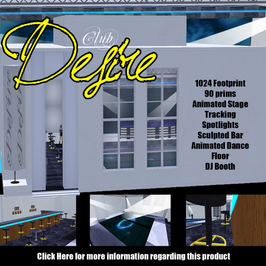 Second Life Marketplace - Club Desireable High Quality Low Cost Prefab