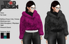 Second Life Marketplace - Fur Coat Women ~ Clara [Textures Hud]. DEMO