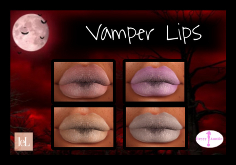 Second Life Marketplace - Heyyy Auntie! Vamper Lips Lelutka Evox GIFT!