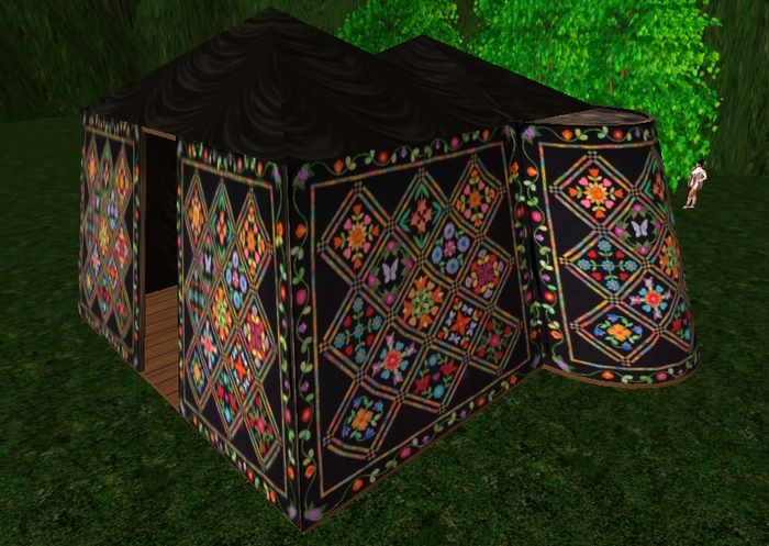 Second Life Marketplace - Gypsy Tent (Dark Princess)