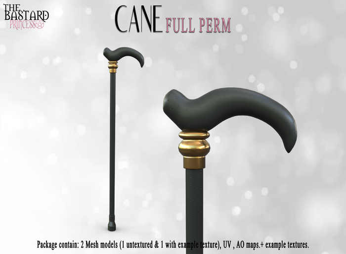 Second Life Marketplace - The Bastard Princess - Cane Full Perm