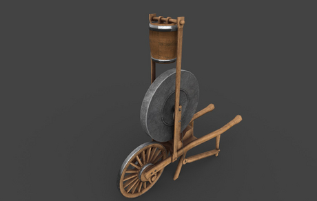 Second Life Marketplace - .::QUTWORLD Blacksmith Grindstone::.FP