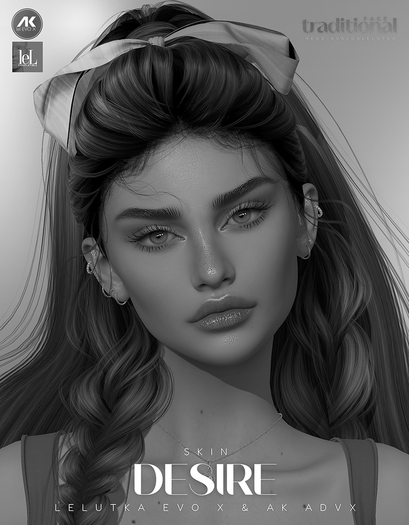 Second Life Marketplace - TF - Desire Skin (LELUTKA EVOX) Demo