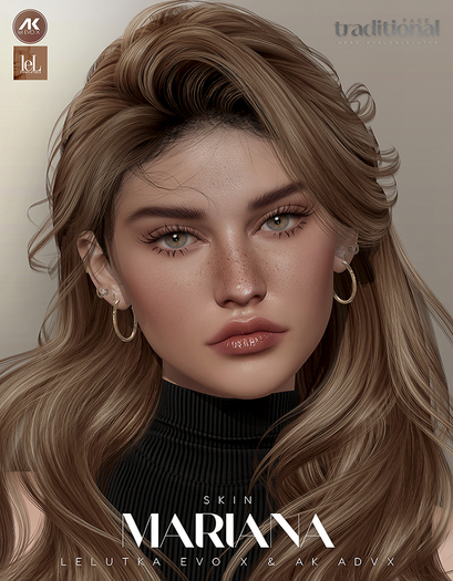 Second Life Marketplace - TF - Mariana Skin (LELUTKA EVOX) Dune