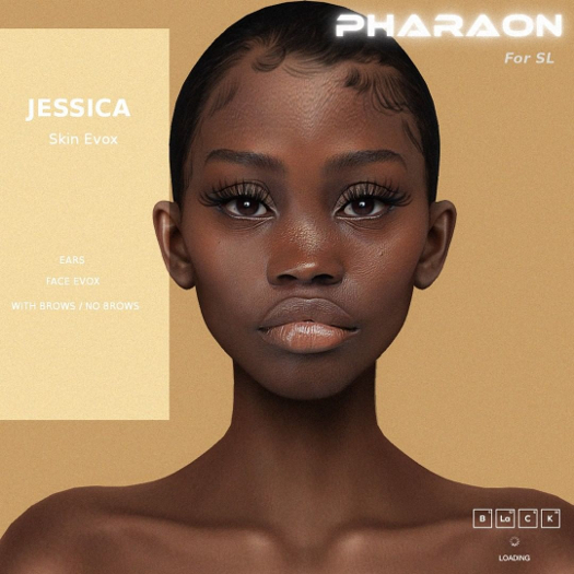 Second Life Marketplace - PHARAON - JESSICA / Skin EvoX