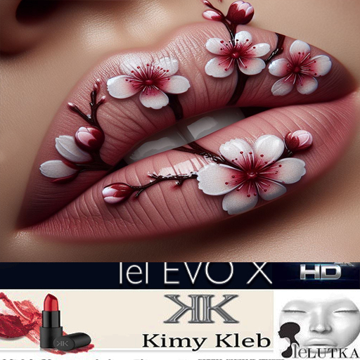 Second Life Marketplace - Cherry Blossom Lips Japanese Sakura Lips ...