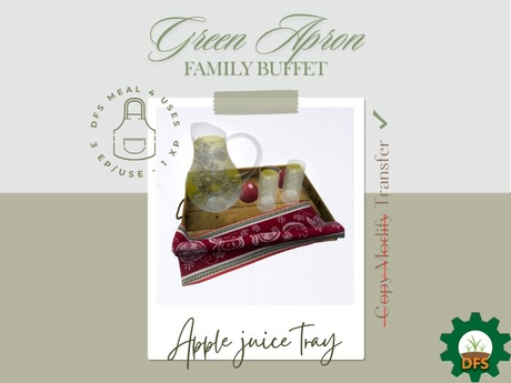 Second Life Marketplace - DFS Apple Juice Tray