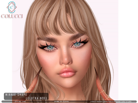 Second Life Marketplace - Minnie Shape Lelutka Noel