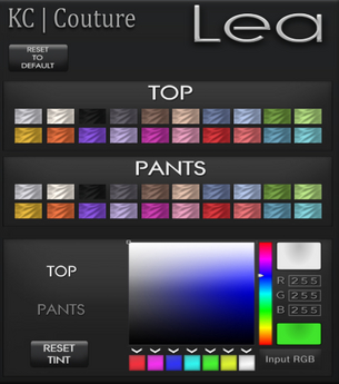 Second Life Marketplace - -KC- LEA SET / 20 TEXTURES FATPACK