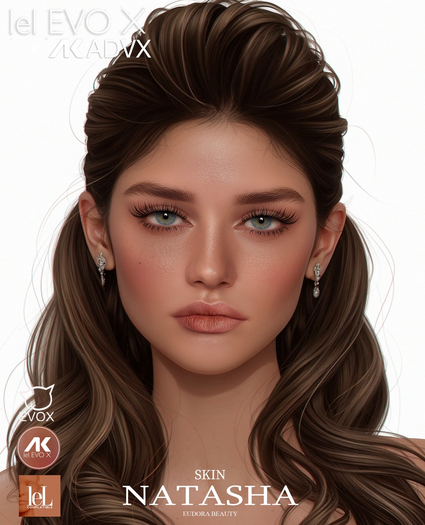 Second Life Marketplace - E.BEAUTY - NATASHA SKIN VELOUR - SNOW ...