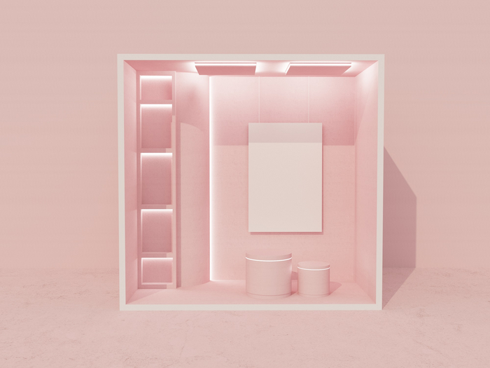 Second Life Marketplace - -Arch- Event Booth Pink