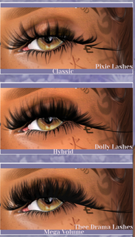 Second Life Marketplace - STAMPEDxVOID FLUTTER EYELASH APPLIERS {UNPACK}