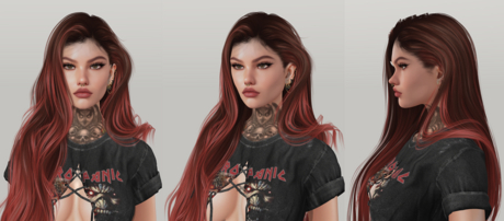 Second Life Marketplace - ::Midori's Store:: Roxy Shape (Lelutka Raven ...