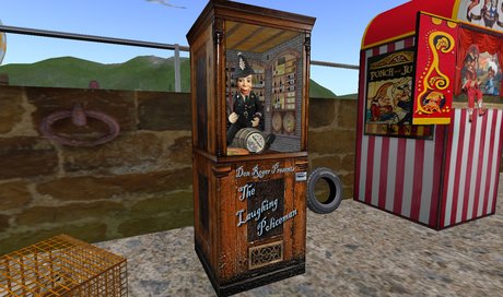 Second Life Marketplace - Laughing Policeman vintage machine