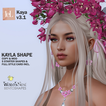 Second Life Marketplace - LELUTKA KAYA SHAPE - { wren's nest } - Kayla