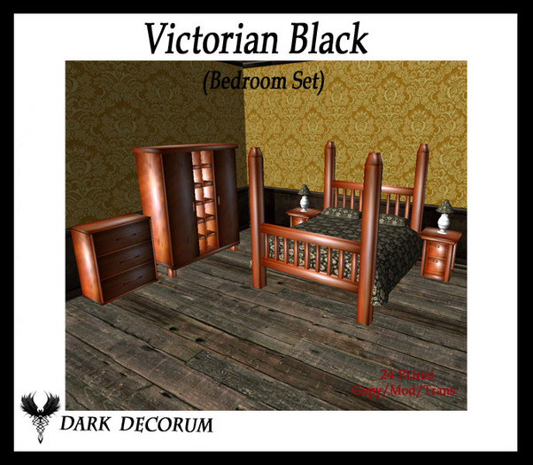 Second Life Marketplace - Luxury Victorian Bedroom Set