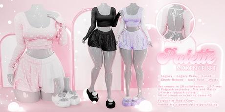 Second Life Marketplace - Palette - Mckenzie Set [Megapack]