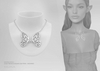 Second Life Marketplace - SIGMA Butterfly necklace DEMO