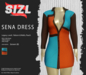 Second Life Marketplace - SIZL SENA DRESS SINGLE BROWN (8) [UNPACK]