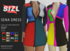 Second Life Marketplace - SIZL SENA DRESS FATPACK [UNPACK]