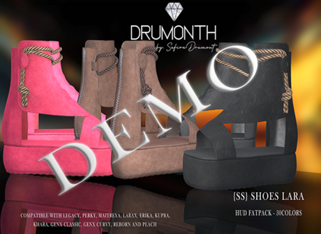 Second Life Marketplace - {SS} SHOES LARA DEMO
