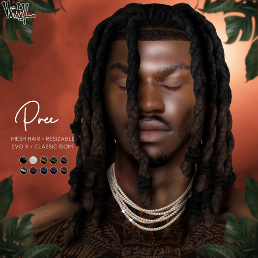 Second Life Marketplace - Vladdy // "Pree" Dreadlocks