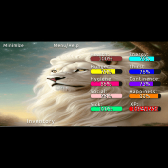 Second Life Marketplace - Rainbow Inc. Mystory HUD Style Lion 2