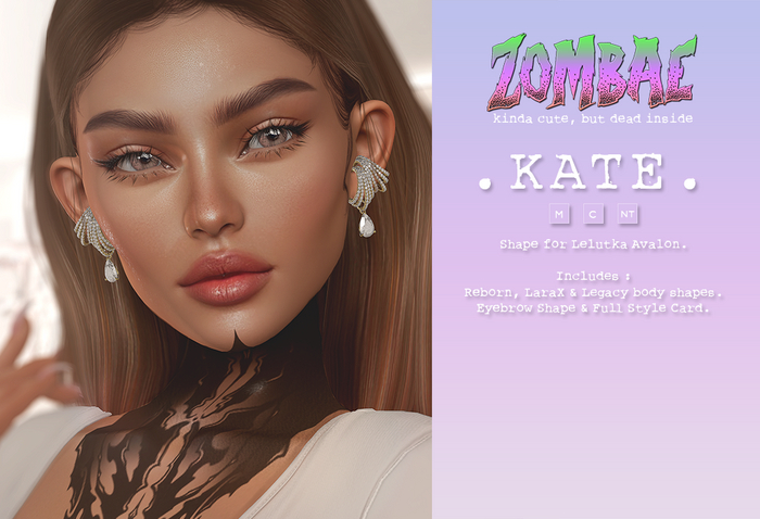 Second Life Marketplace - .z. Kate Shape - Lelutka Avalon