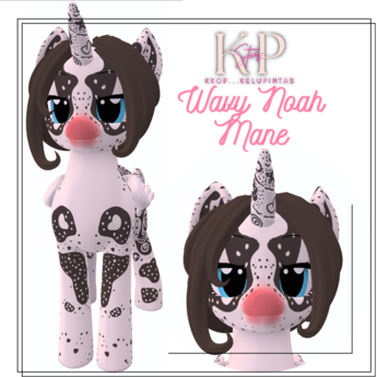 Second Life Marketplace - KKOP - Wavy Noah Mane - Kelupintas